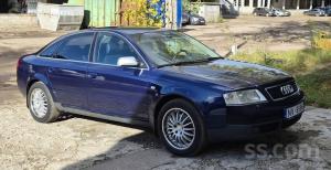 Blue Audi A6 2000 in Riga, with an engine capacity of 2.80 L and mileage of 300 thousand km for 2300 €, photo  on AUTOMOTO.COM.LV