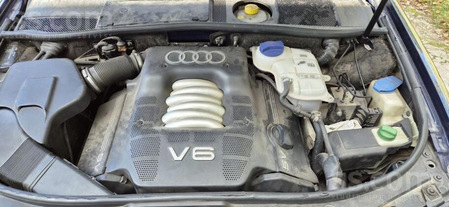 Blue Audi A6 2000 in Riga, with an engine capacity of 2.80 L and mileage of 300 thousand km for 2300 €, photo 6 on AUTOMOTO.COM.LV