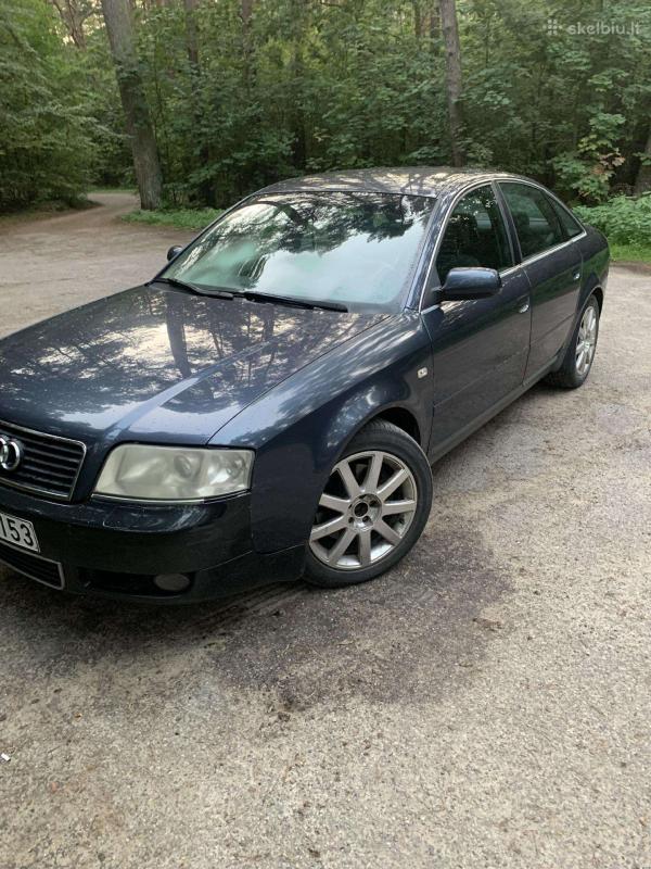Zils Audi A6 2001 Kauņa, ar dzinēja tilpumu 2.50 L un nobraukumu 416 tūkst. km par 900 €, foto 1 vietnē AUTOMOTO.COM.LV