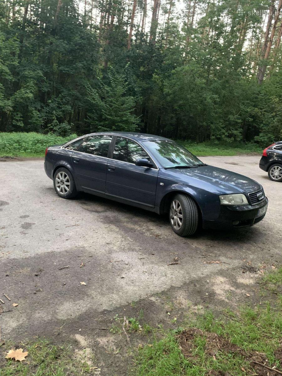 Blue Audi A6 2001 in Kaunas, with an engine capacity of 2.50 L and mileage of 416 thousand km for 900 €, photo 5 on AUTOMOTO.COM.LV