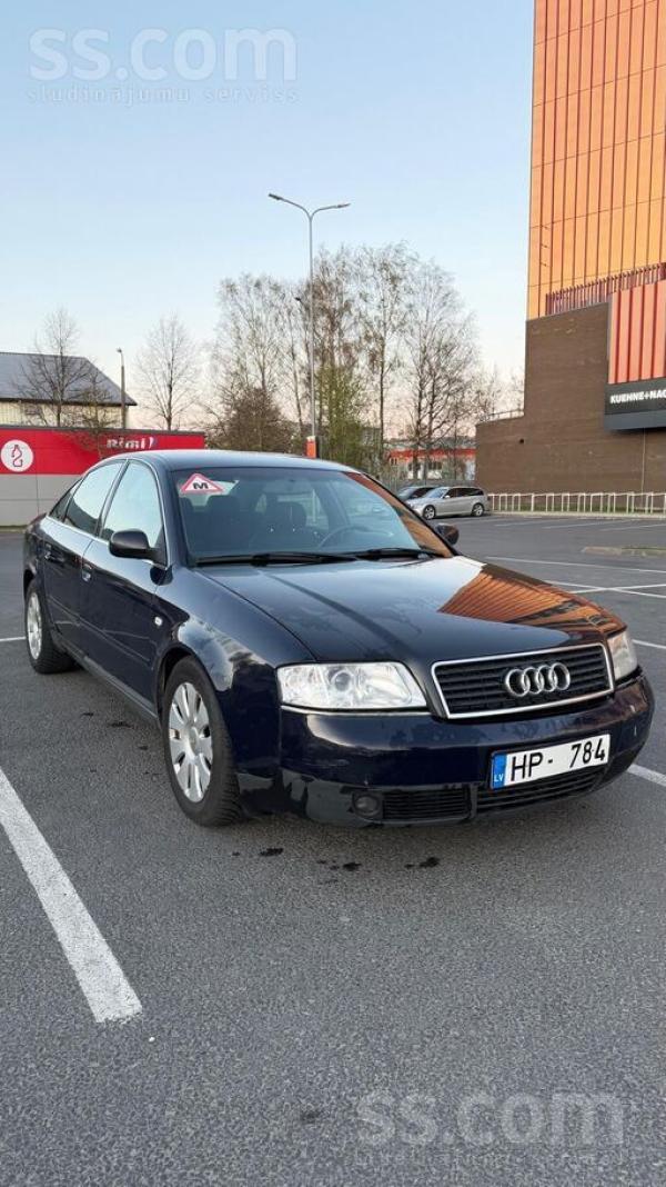 Zils Audi A6 2001 Rīga, ar dzinēja tilpumu 2.50 L un nobraukumu 445 tūkst. km par 870 €, foto 1 vietnē AUTOMOTO.COM.LV