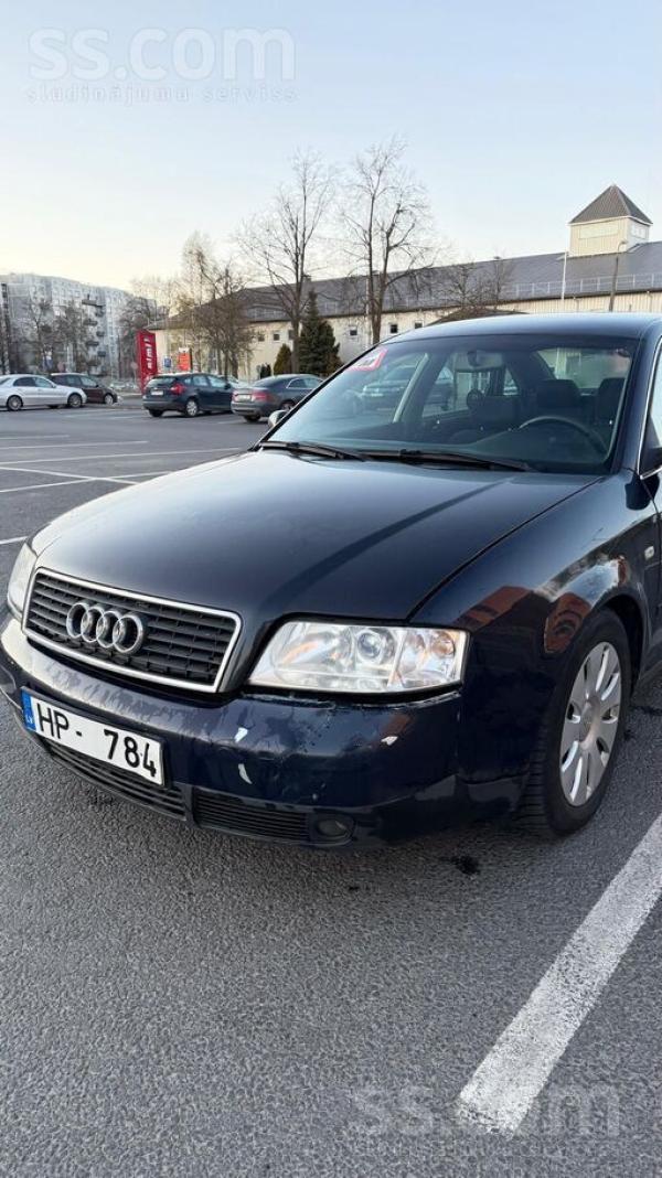 Blue Audi A6 2001 in Riga, with an engine capacity of 2.50 L and mileage of 445 thousand km for 870 €, photo 2 on AUTOMOTO.COM.LV