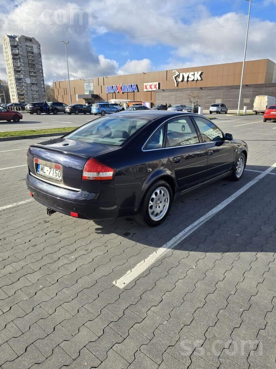 Zils Audi A6 2001 Gulbene, ar dzinēja tilpumu 1.80 L un nobraukumu 0 tūkst. km par 800 €, foto 6 vietnē AUTOMOTO.COM.LV