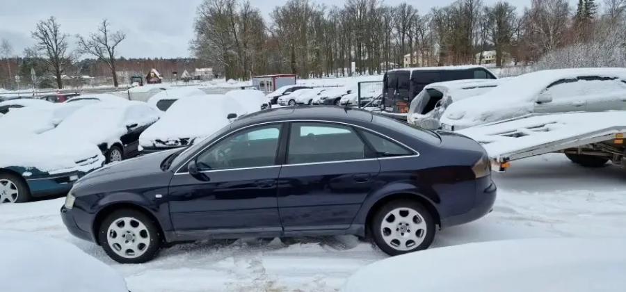 Синий Ауди А6 2001 в Валмиера, объемом двигателя 2.50 л и пробегом 251 тыс. км за 1750 €, фото 7 на AUTOMOTO.COM.LV