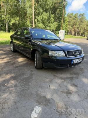 Синий Ауди А6 2001 в Рига, объемом двигателя 1.90 л и пробегом 353 тыс. км за 1200 €, фото  на AUTOMOTO.COM.LV