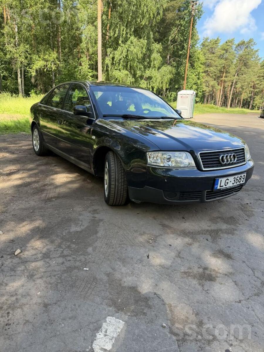 Синий Ауди А6 2001 в Рига, объемом двигателя 1.90 л и пробегом 353 тыс. км за 1200 €, фото 1 на AUTOMOTO.COM.LV