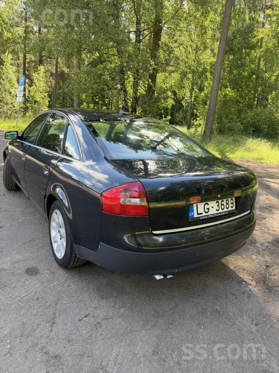 Синий Ауди А6 2001 в Рига, объемом двигателя 1.90 л и пробегом 353 тыс. км за 1200 €, фото 4 на AUTOMOTO.COM.LV