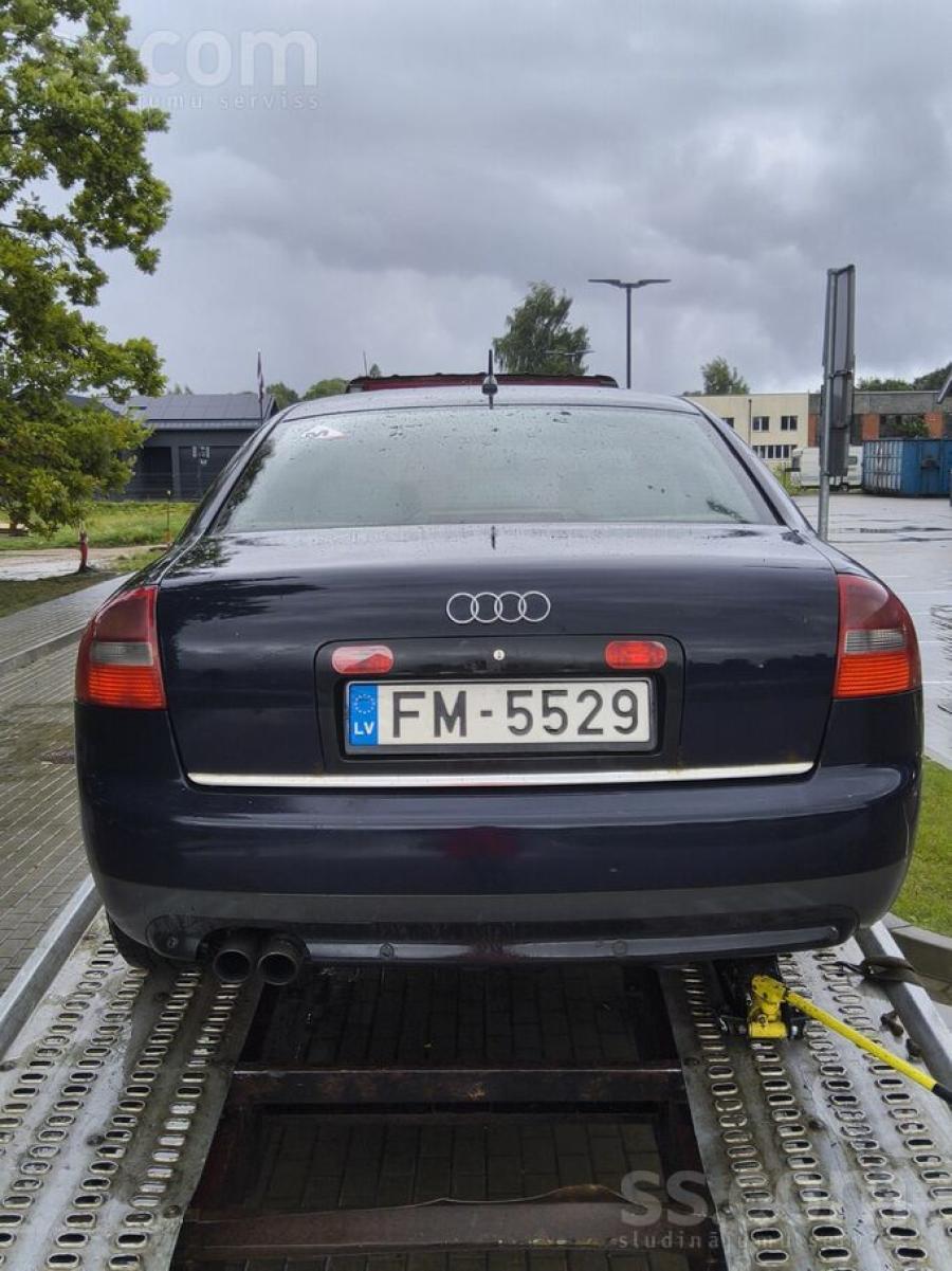 Zils Audi A6 2001 Jelgava, ar dzinēja tilpumu 2.40 L un nobraukumu 300 tūkst. km par 400 €, foto 3 vietnē AUTOMOTO.COM.LV