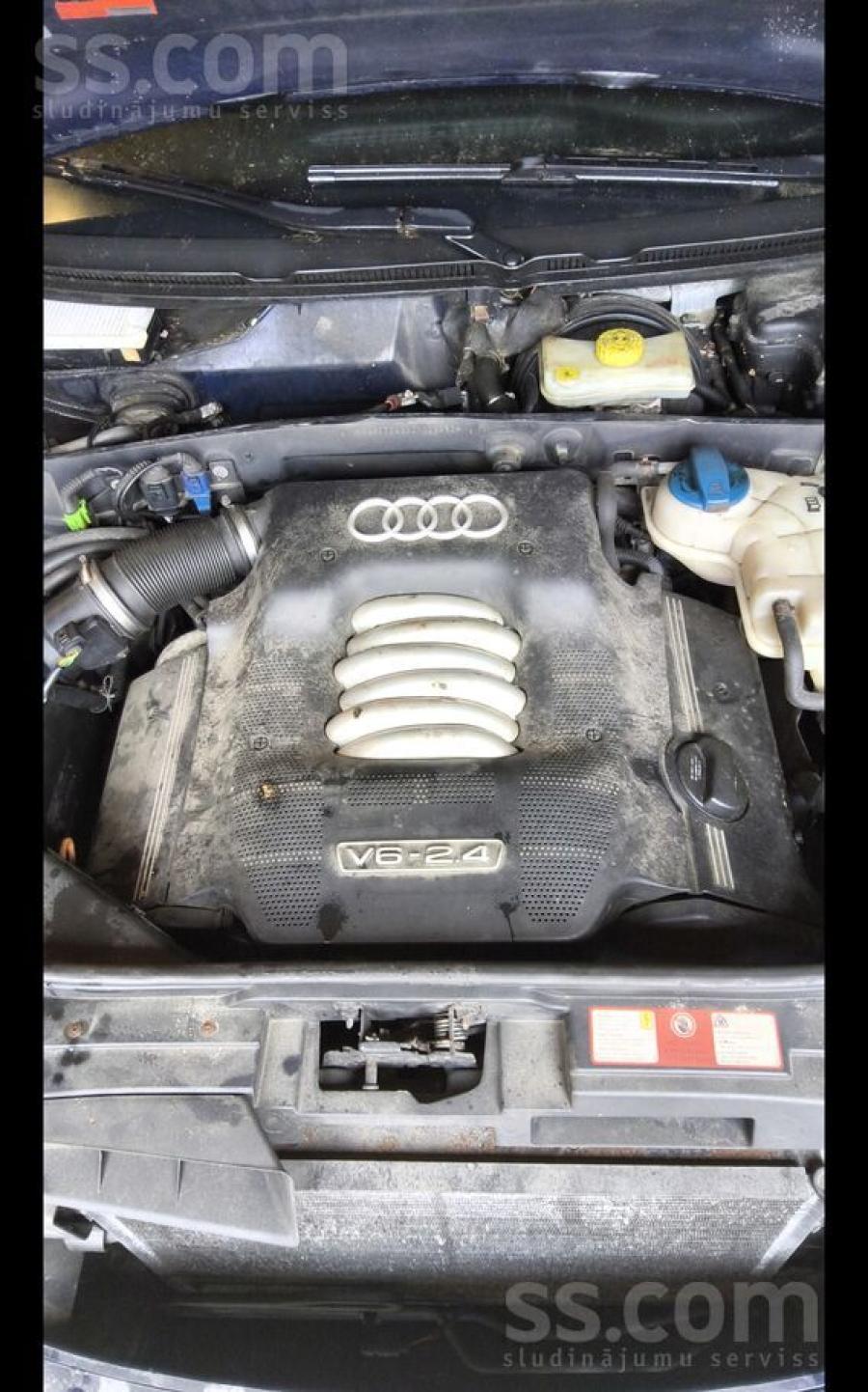 Zils Audi A6 2001 Jelgava, ar dzinēja tilpumu 2.40 L un nobraukumu 300 tūkst. km par 400 €, foto 5 vietnē AUTOMOTO.COM.LV