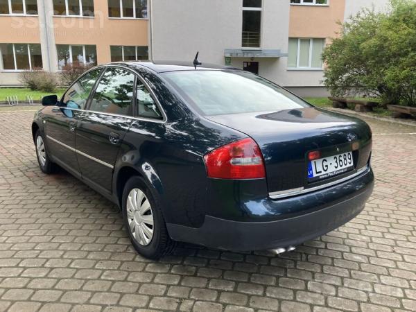 Blue Audi A6 2001 in Jelgava, with an engine capacity of 1.90 L and mileage of 350 thousand km for 1490 €, photo 7 on AUTOMOTO.COM.LV