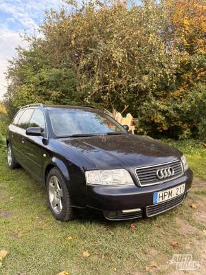Blue Audi A6 2001 in Vilnius, with an engine capacity of 1.90 L and mileage of 441 thousand km for 1150 €, photo  on AUTOMOTO.COM.LV
