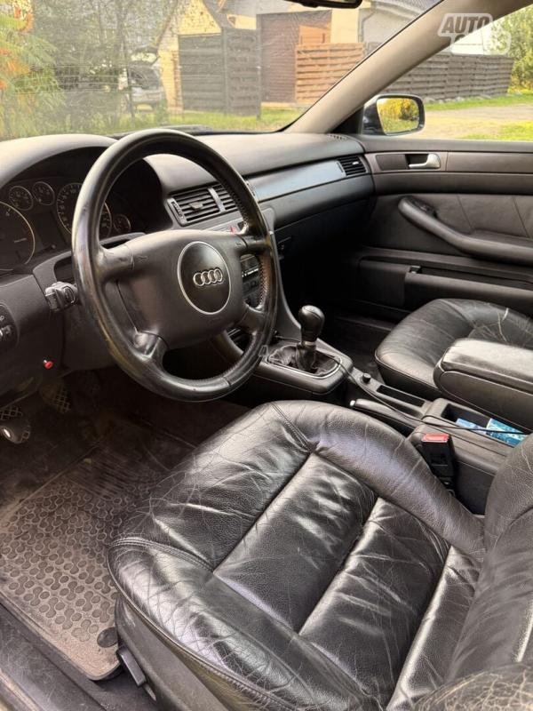 Blue Audi A6 2001 in Vilnius, with an engine capacity of 1.90 L and mileage of 441 thousand km for 1150 €, photo 5 on AUTOMOTO.COM.LV