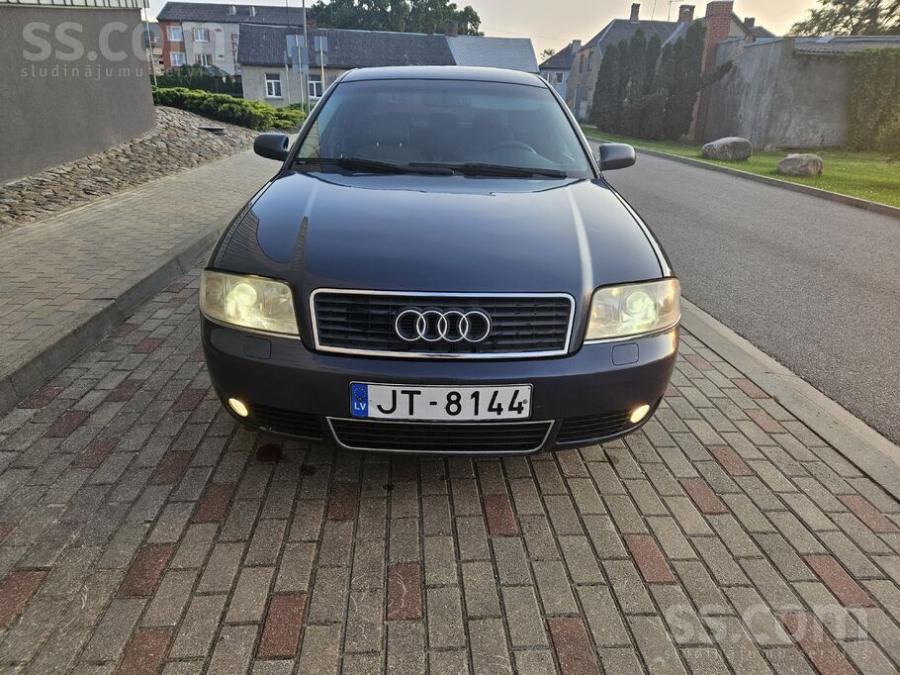 Blue Audi A6 2002 in Bauska, with an engine capacity of 1.80 L and mileage of 415 thousand km for 1450 €, photo 3 on AUTOMOTO.COM.LV