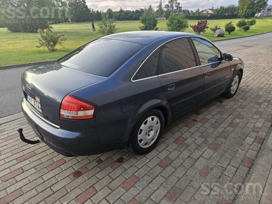 Blue Audi A6 2002 in Bauska, with an engine capacity of 1.80 L and mileage of 415 thousand km for 1450 €, photo 4 on AUTOMOTO.COM.LV