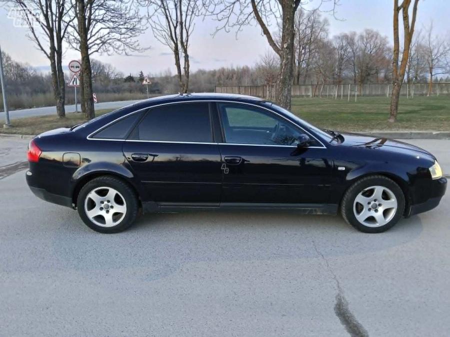 Blue Audi A6 2002 in Naujoji Akmene, with an engine capacity of 1.90 L and mileage of 372 thousand km for 2500 €, photo 5 on AUTOMOTO.COM.LV