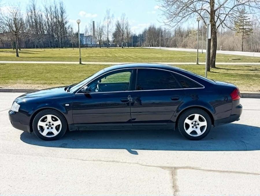 Blue Audi A6 2002 in Naujoji Akmene, with an engine capacity of 1.90 L and mileage of 372 thousand km for 2500 €, photo 8 on AUTOMOTO.COM.LV