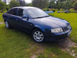 Blue Audi A6 2002 in Joniskis, with an engine capacity of 2.50 L and mileage of 324 thousand km for 1050 €, photo 3 on AUTOMOTO.COM.LV