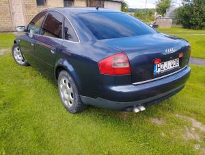 Blue Audi A6 2002 in Joniskis, with an engine capacity of 2.50 L and mileage of 324 thousand km for 1050 €, photo 5 on AUTOMOTO.COM.LV