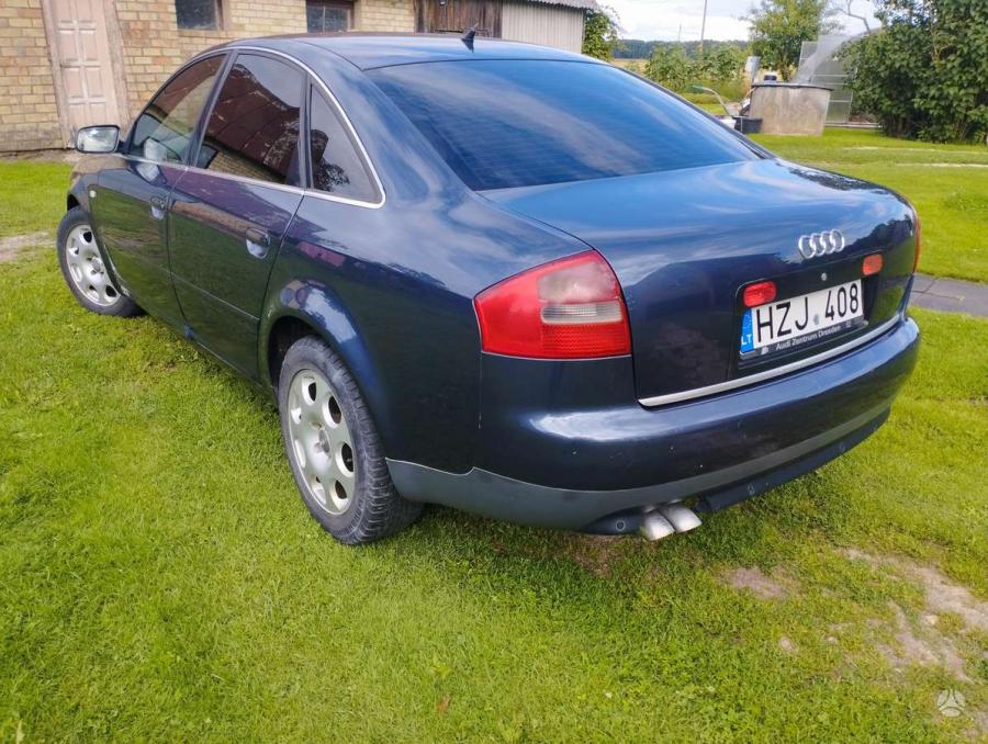 Blue Audi A6 2002 in Joniskis, with an engine capacity of 2.50 L and mileage of 324 thousand km for 1050 €, photo 5 on AUTOMOTO.COM.LV