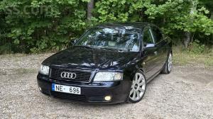 Blue Audi A6 2002 in Jurmala, with an engine capacity of 2.50 L and mileage of 347 thousand km for 2599 €, photo 4 on AUTOMOTO.COM.LV