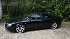 Blue Audi A6 2002 in Jurmala, with an engine capacity of 2.50 L and mileage of 347 thousand km for 2599 €, photo 5 on AUTOMOTO.COM.LV