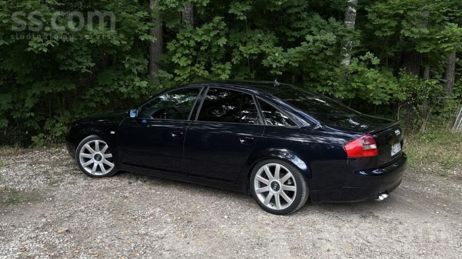 Blue Audi A6 2002 in Jurmala, with an engine capacity of 2.50 L and mileage of 347 thousand km for 2599 €, photo 6 on AUTOMOTO.COM.LV