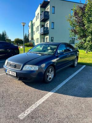Blue Audi A6 2002 in Tallinn, with an engine capacity of 2.50 L and mileage of 403 thousand km for 1700 €, photo  on AUTOMOTO.COM.LV