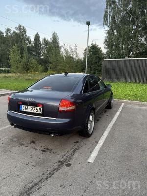 Blue Audi A6 2003 in Riga, with an engine capacity of 2.50 L and mileage of 356 thousand km for 1700 €, photo 3 on AUTOMOTO.COM.LV