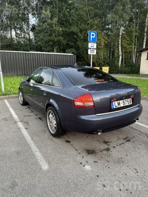 Blue Audi A6 2003 in Riga, with an engine capacity of 2.50 L and mileage of 356 thousand km for 1700 €, photo 4 on AUTOMOTO.COM.LV