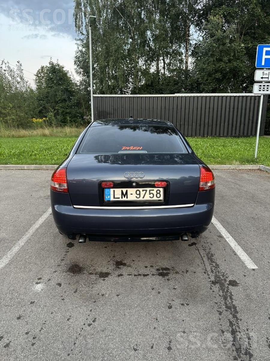Blue Audi A6 2003 in Riga, with an engine capacity of 2.50 L and mileage of 356 thousand km for 1700 €, photo 5 on AUTOMOTO.COM.LV