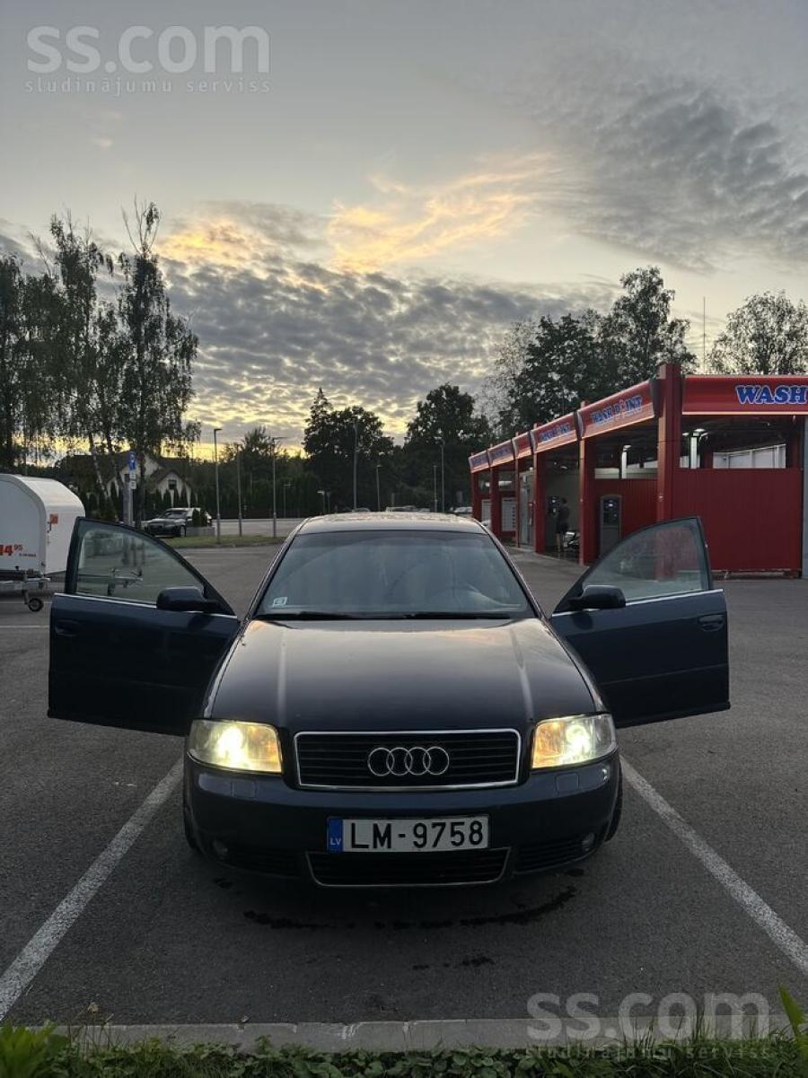 Blue Audi A6 2003 in Riga, with an engine capacity of 2.50 L and mileage of 356 thousand km for 1700 €, photo 6 on AUTOMOTO.COM.LV
