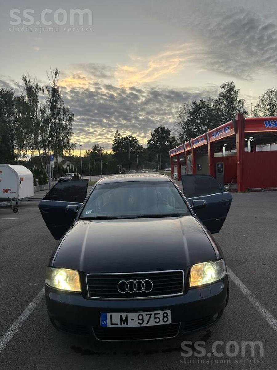 Blue Audi A6 2003 in Riga, with an engine capacity of 2.50 L and mileage of 356 thousand km for 1700 €, photo 7 on AUTOMOTO.COM.LV