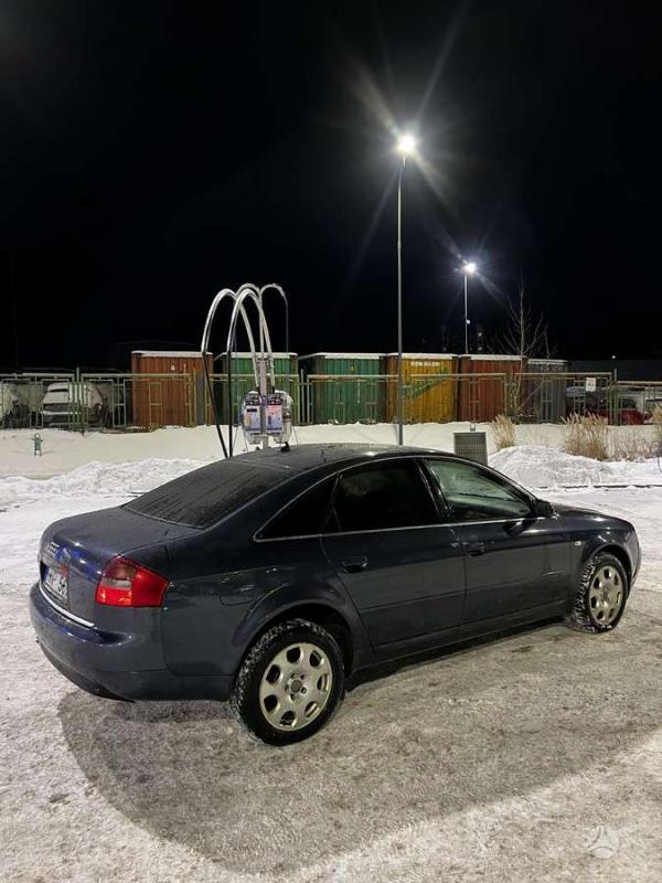 Blue Audi A6 2003 in Vilnius, with an engine capacity of 1.90 L and mileage of 240 thousand km for 650 €, photo 2 on AUTOMOTO.COM.LV