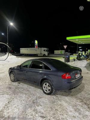 Blue Audi A6 2003 in Vilnius, with an engine capacity of 1.90 L and mileage of 240 thousand km for 650 €, photo 3 on AUTOMOTO.COM.LV