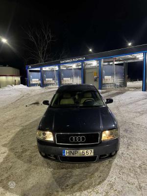 Blue Audi A6 2003 in Vilnius, with an engine capacity of 1.90 L and mileage of 240 thousand km for 650 €, photo 5 on AUTOMOTO.COM.LV