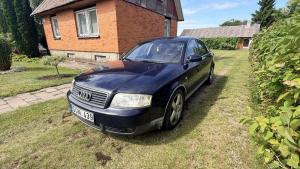Blue Audi A6 2003 in Vilnius, with an engine capacity of 2.50 L and mileage of 367 thousand km for 750 €, photo 3 on AUTOMOTO.COM.LV