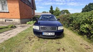 Blue Audi A6 2003 in Vilnius, with an engine capacity of 2.50 L and mileage of 367 thousand km for 750 €, photo 4 on AUTOMOTO.COM.LV