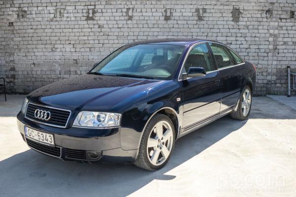 Blue Audi A6 2003 in Liepaja, with an engine capacity of 2.50 L and mileage of 302 thousand km for 2500 €, photo 3 on AUTOMOTO.COM.LV