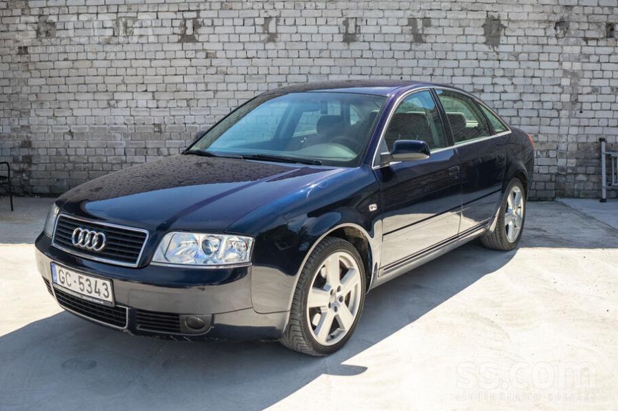 Zils Audi A6 2003 Liepāja, ar dzinēja tilpumu 2.50 L un nobraukumu 302 tūkst. km par 2500 €, foto 3 vietnē AUTOMOTO.COM.LV