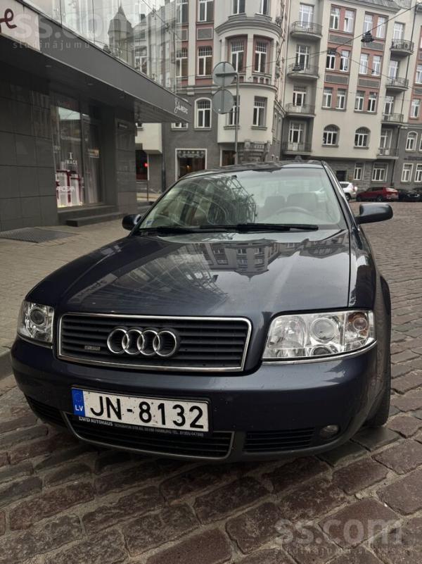 Zils Audi A6 2004 Rīga, ar dzinēja tilpumu 1.90 L un nobraukumu 320 tūkst. km par 2000 €, foto 1 vietnē AUTOMOTO.COM.LV