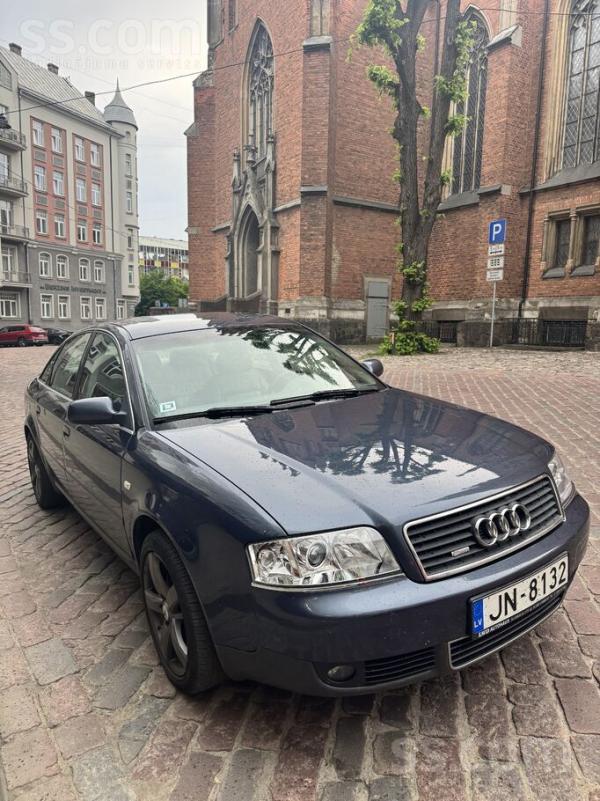 Zils Audi A6 2004 Rīga, ar dzinēja tilpumu 1.90 L un nobraukumu 320 tūkst. km par 2000 €, foto 6 vietnē AUTOMOTO.COM.LV