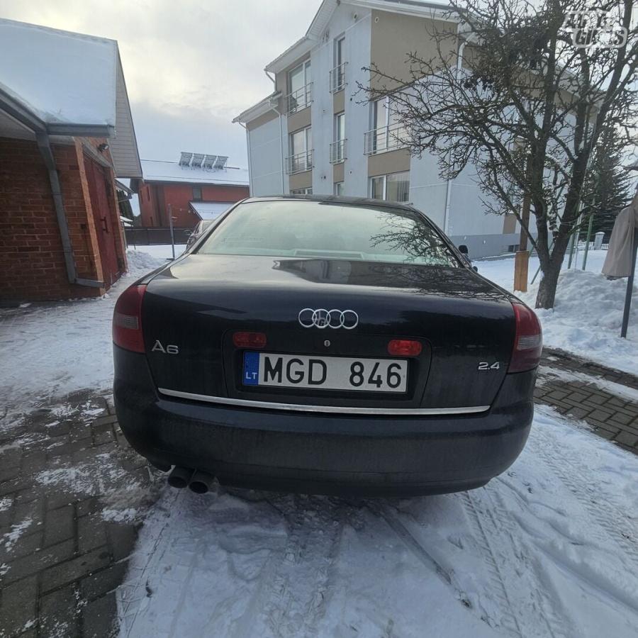 Blue Audi A6 2004 in Kaunas, with an engine capacity of 2.40 L and mileage of 195 thousand km for 1500 €, photo 8 on AUTOMOTO.COM.LV