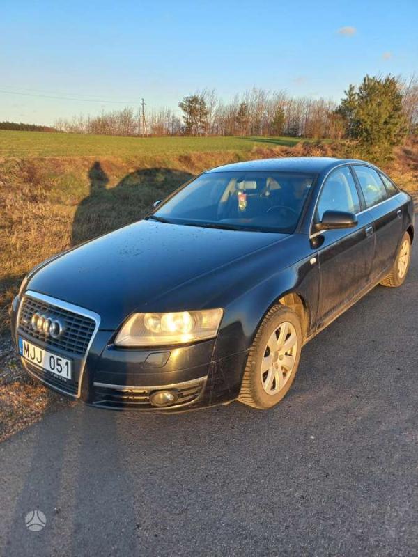 Blue Audi A6 2004 in Kaunas, with an engine capacity of 1.97 L and mileage of 252 thousand km for 2600 €, photo 1 on AUTOMOTO.COM.LV