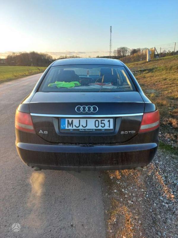 Blue Audi A6 2004 in Kaunas, with an engine capacity of 1.97 L and mileage of 252 thousand km for 2600 €, photo 5 on AUTOMOTO.COM.LV