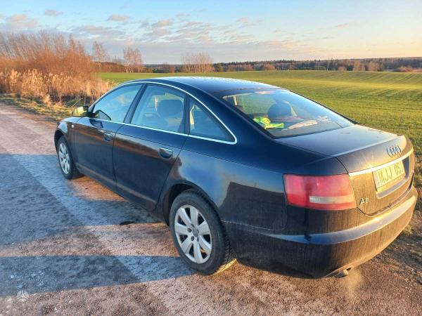 Blue Audi A6 2004 in Kaunas, with an engine capacity of 1.97 L and mileage of 252 thousand km for 2600 €, photo 7 on AUTOMOTO.COM.LV
