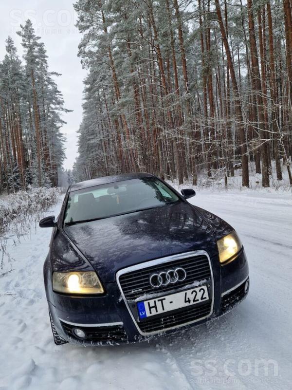 Blue Audi A6 2004 in Cesis, with an engine capacity of 3.00 L and mileage of 365 thousand km for 1800 €, photo 1 on AUTOMOTO.COM.LV