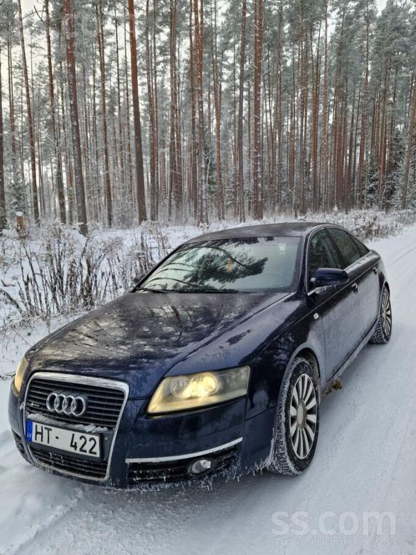Blue Audi A6 2004 in Cesis, with an engine capacity of 3.00 L and mileage of 365 thousand km for 1800 €, photo 2 on AUTOMOTO.COM.LV