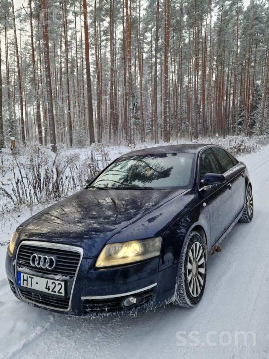 Zils Audi A6 2004 Cēsis, ar dzinēja tilpumu 3.00 L un nobraukumu 365 tūkst. km par 1800 €, foto 2 vietnē AUTOMOTO.COM.LV
