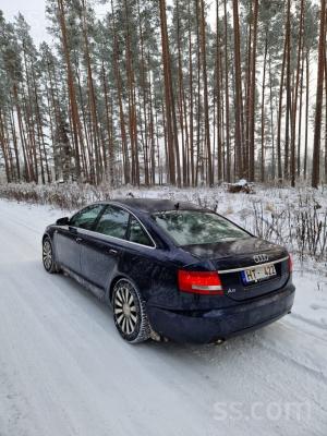 Zils Audi A6 2004 Cēsis, ar dzinēja tilpumu 3.00 L un nobraukumu 365 tūkst. km par 1800 €, foto 3 vietnē AUTOMOTO.COM.LV