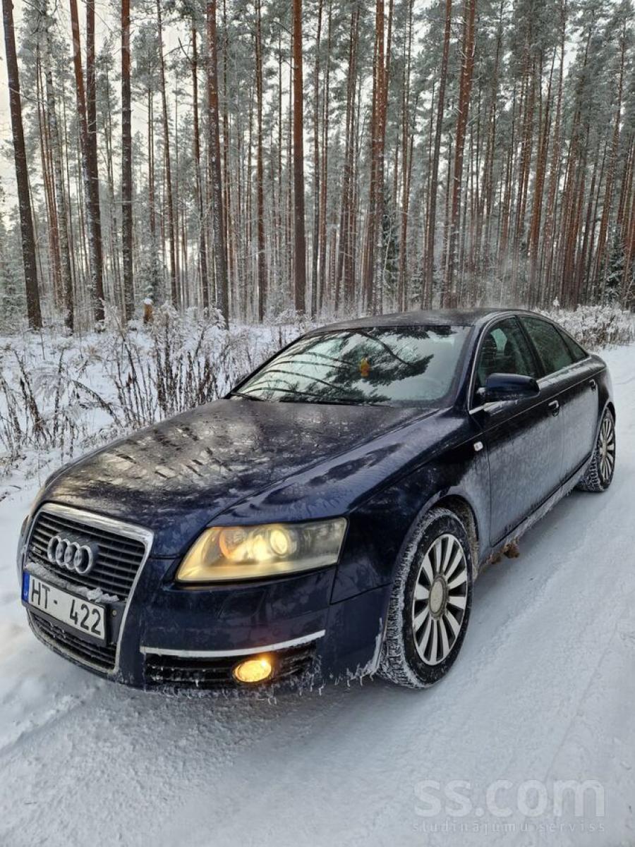 Zils Audi A6 2004 Cēsis, ar dzinēja tilpumu 3.00 L un nobraukumu 365 tūkst. km par 1800 €, foto 4 vietnē AUTOMOTO.COM.LV